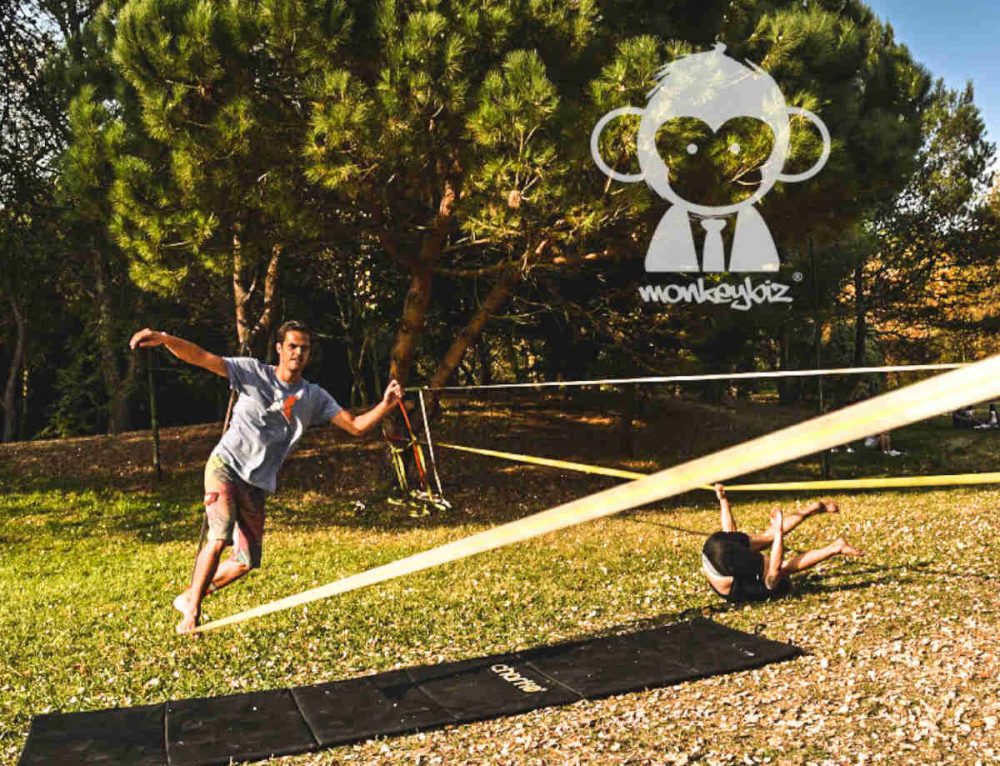 Waterline: Slackline over water | All About Slackline