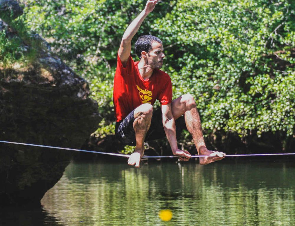 Longline slackline, a never ending challenge | All About Slackline